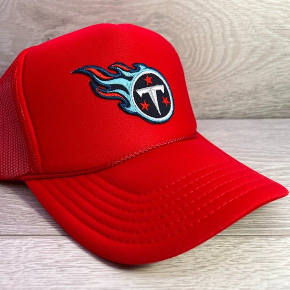 OTTO | Accessories | New Vintage Style Tennessee Titans Red Trucker Hat ...